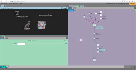can i make a uv unwrapping of a model programmatically with three js