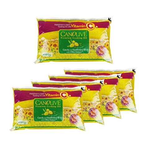 Canolive Premium Cooking Oil 1 Liter Each 5 Pack Super Delivery