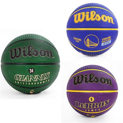 【優登】「附發票、可開統編」 現貨 Nba 柯瑞 Curry 詹姆士 字母哥 Wilson隊徽球 勇士 湖人 斯伯丁 蝦皮購物