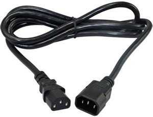 Techut Power Cord 1 5 M IEC C13 To C14 Male To Female Power Extension Techut Flipkart Com