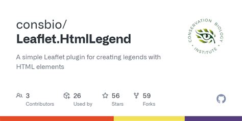 Github Consbioleaflethtmllegend A Simple Leaflet Plugin For