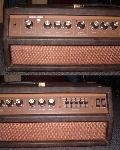 Vintage Acoustic Model 250 Guitar Amp Mannings Musicals