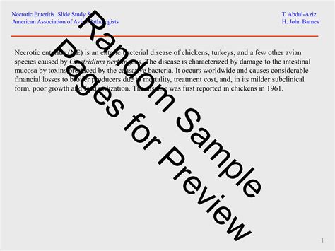 Necrotic Enteritis Preview Libro De Veterinaria Ppt