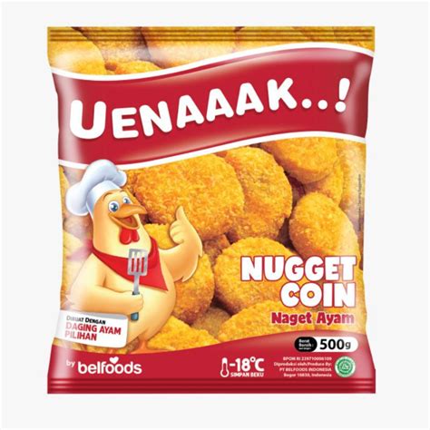 Jual Naget Nuget Ayam Uenak Belfoods Frozen Food 1000gr 500gr 250gr Shopee Indonesia