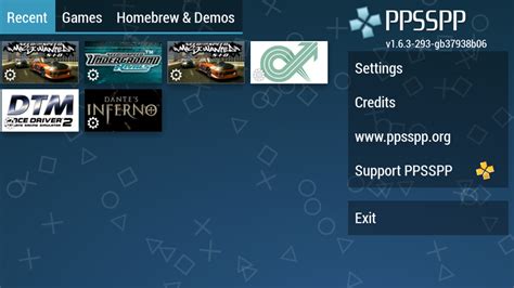 In Menu Is 2x Same Pic0 Texture Of The Game · Issue 11252 · Hrydgard