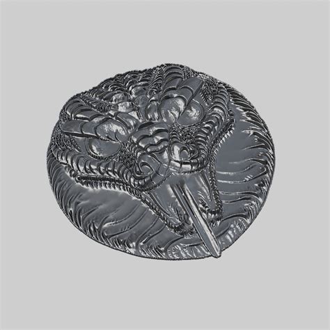 Файл Stl Металлическая голова змеи 🐍 Obj ・3d печатный дизайн для