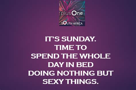 Plus One Sa We Absolutely Agree Having Sex Every Day