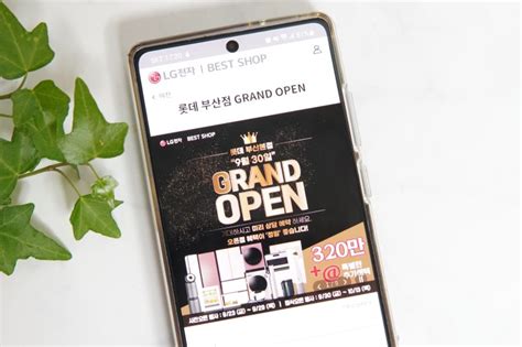 부산 베스트샵 신혼가전 할인 행사매장 Lg전자 베스트샵 롯데백화점 부산본점 Grand Open 네이버 블로그