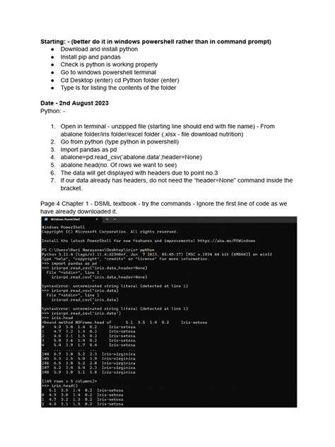 Data Science Notes 1 Pdf Computer Data Storage Algorithms