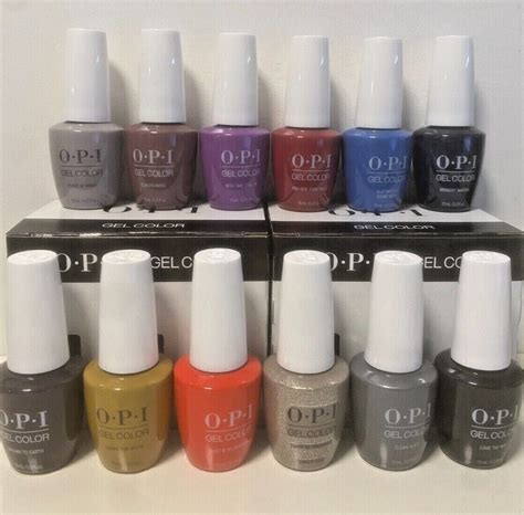 Opi Gel Polish Fall 2022 Wonders Collection Full Set 12 Pcs No