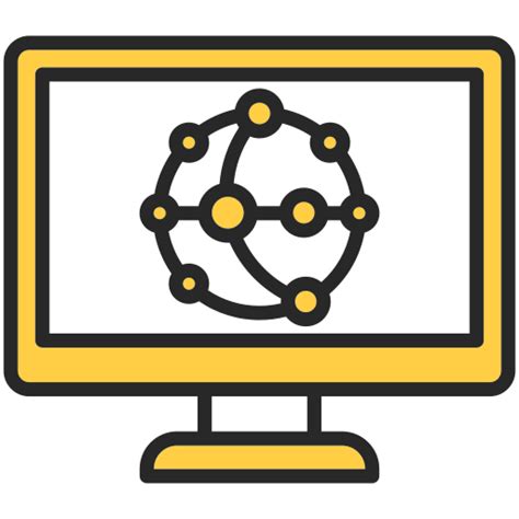 Simulación Iconos Gratis De Computadora