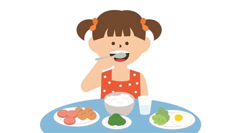 그림일기 밥 먹는 아이 그림 그리기