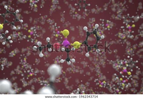 Fonofo 분자 과학적 분자 모델 3d 스톡 일러스트 1962343714 Shutterstock