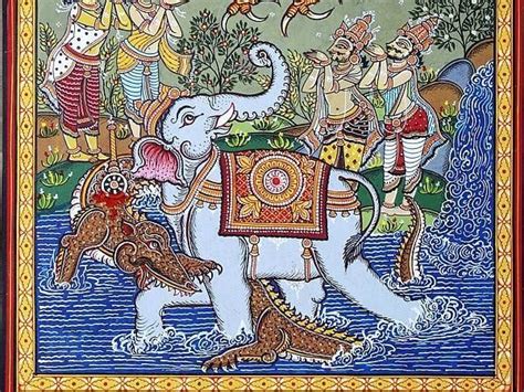 Gajendra Moksha Exotic India Art