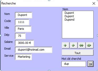 XL Remplir TextBox Si Un ComboBox Change Avec Un Tableau