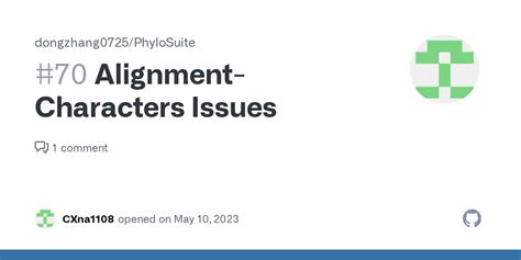 Alignment Characters Issues Issue Dongzhang Phylosuite Github