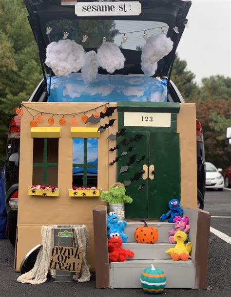 Sesame Street Trunk Or Treat Artofit