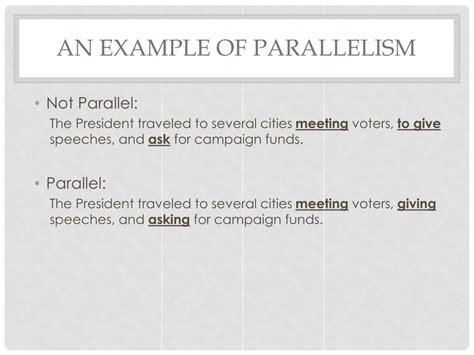 ppt parallel structure powerpoint presentation free download id