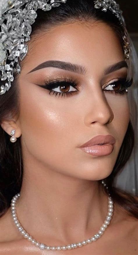Pin By Sue On El Día Más Feliz Glam Bride Makeup Glam Wedding