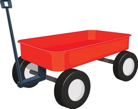 Red Wagon Cartoon Illustrations Royalty Free Vector Graphics And Clip