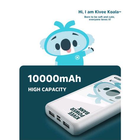 Jual Kivee Power Bank Original Mini Mah Powerbank Fast Charging Iphone Android Dual Input