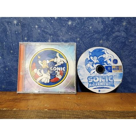 Jogo Sonic Adventure Sega Dreamcast Shopee Brasil