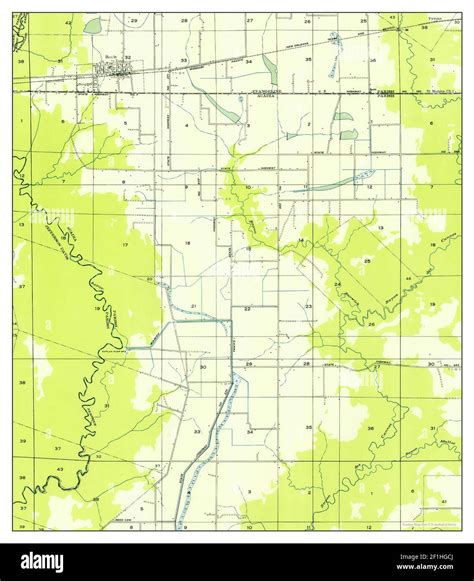 Basile louisiana map Cut Out Stock Images & Pictures - Alamy