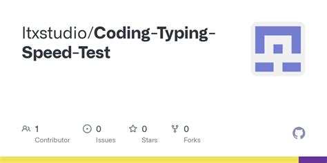 Github Ltxstudiocoding Typing Speed Test