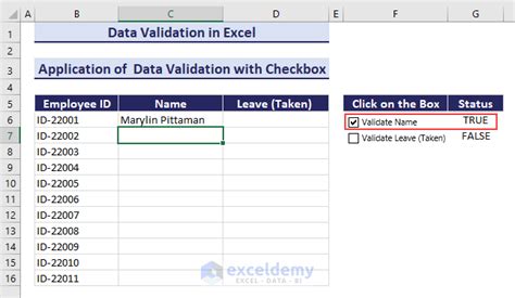 Data Validation In Excel A Complete Guideline ExcelDemy