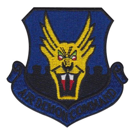7 Fts Air Demon Command Patch 7th Flying Training Squadron Patches