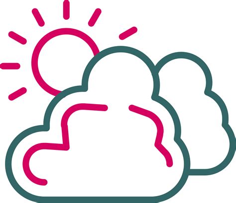 Cloudy Vector Icon 17052942 Vector Art At Vecteezy