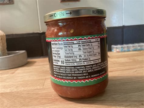 Trader Joes Chunky Salsa RasterWeb