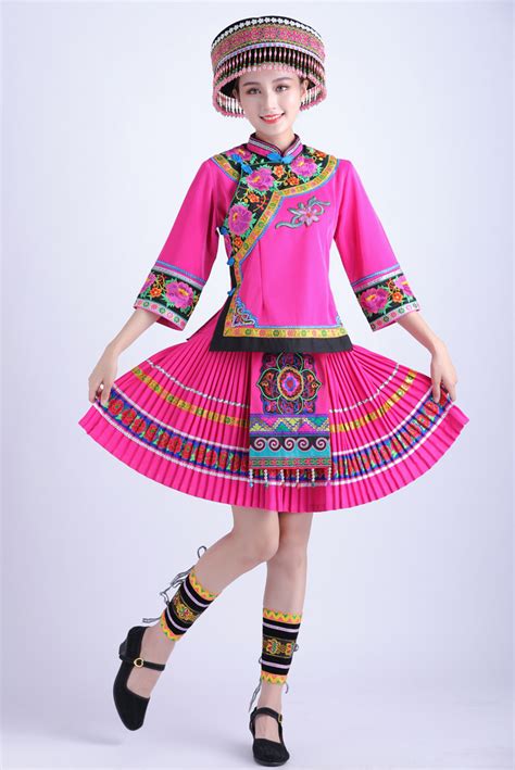 苗族的衣服服装 苗族衣服服装 大山谷图库