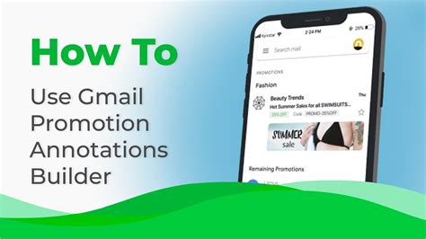 How To Use Gmail Promotion Annotations Builder Stripo Email