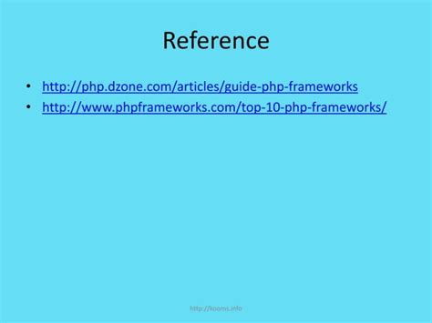 Php Framework At BarCampPP PPT