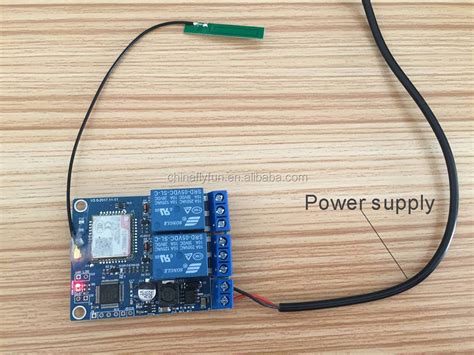 2 Channel Relay Module With SMS Remote Control For Greenhouse
