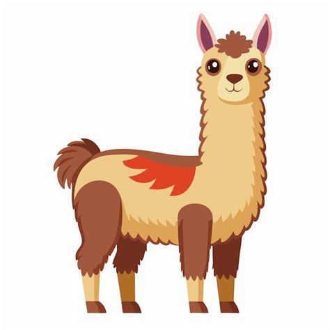 Llama Vector Premium Ai Generated Vector