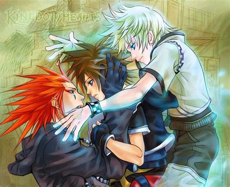 Kingdom Hearts Roxas And Sora Yaoi