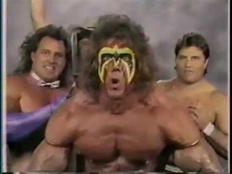 Ultimate Warrior Survivor Series Team Promo 11 19 1988 Youtube