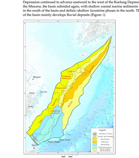 Sedimentary Facies Of The East China Sea Shelf Basin In The Early