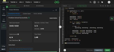 Geekstreak2024 Gfg160 Problemsolving Python Geeksforgeeks Khaleel Rahman