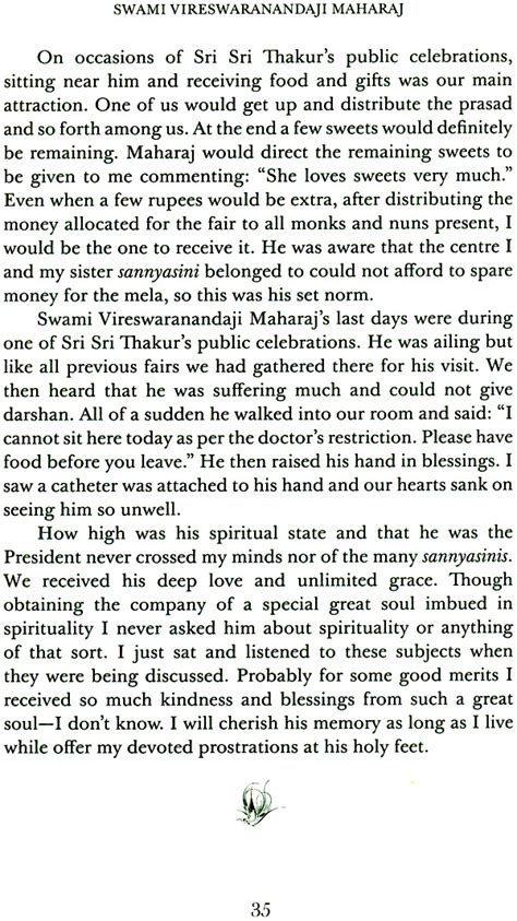 Swami Vireswarananda A Divine Life Exotic India Art