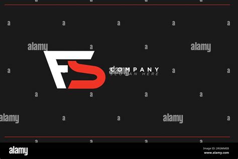 Fs Alphabet Letters Initials Monogram Logo Stock Vector Image And Art Alamy