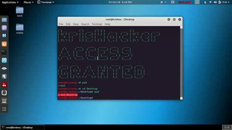 Kali Linux Basic Command Part01 தமிழ் வழி கல்வி Youtube