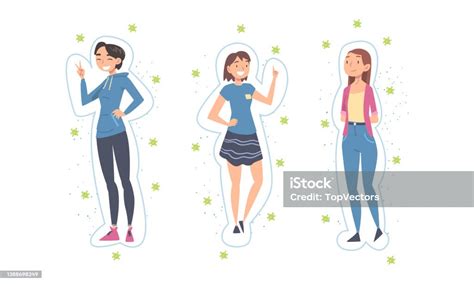 건강한 면역 체계세트를 가진 쾌활한 여자 바이러스 박테리아 및 세균 보호 개념 만화 벡터 일러스트레이션 성인에 대한 스톡 벡터