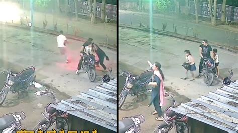 Shocking Video Chain Snatching Incident In Sirsa Haryana Raises