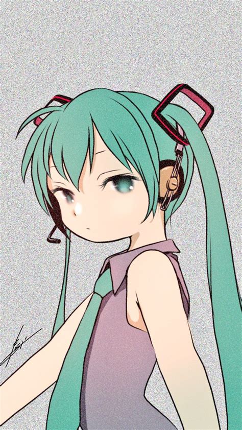 Hatsune Miku Vocaloid Drawn By Toshi Chihiro Danbooru