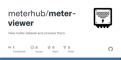 Github Meterhubmeter Viewer View Meter Dataset And Process Them