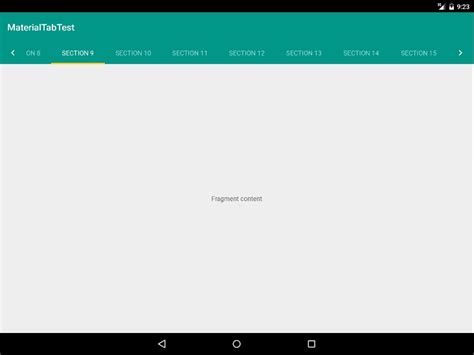 Custom Tabs With Material Design Effects