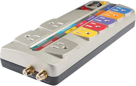 Monster Cable Ht700 Powercenter 8 Outlet Surge Proteger Mx
